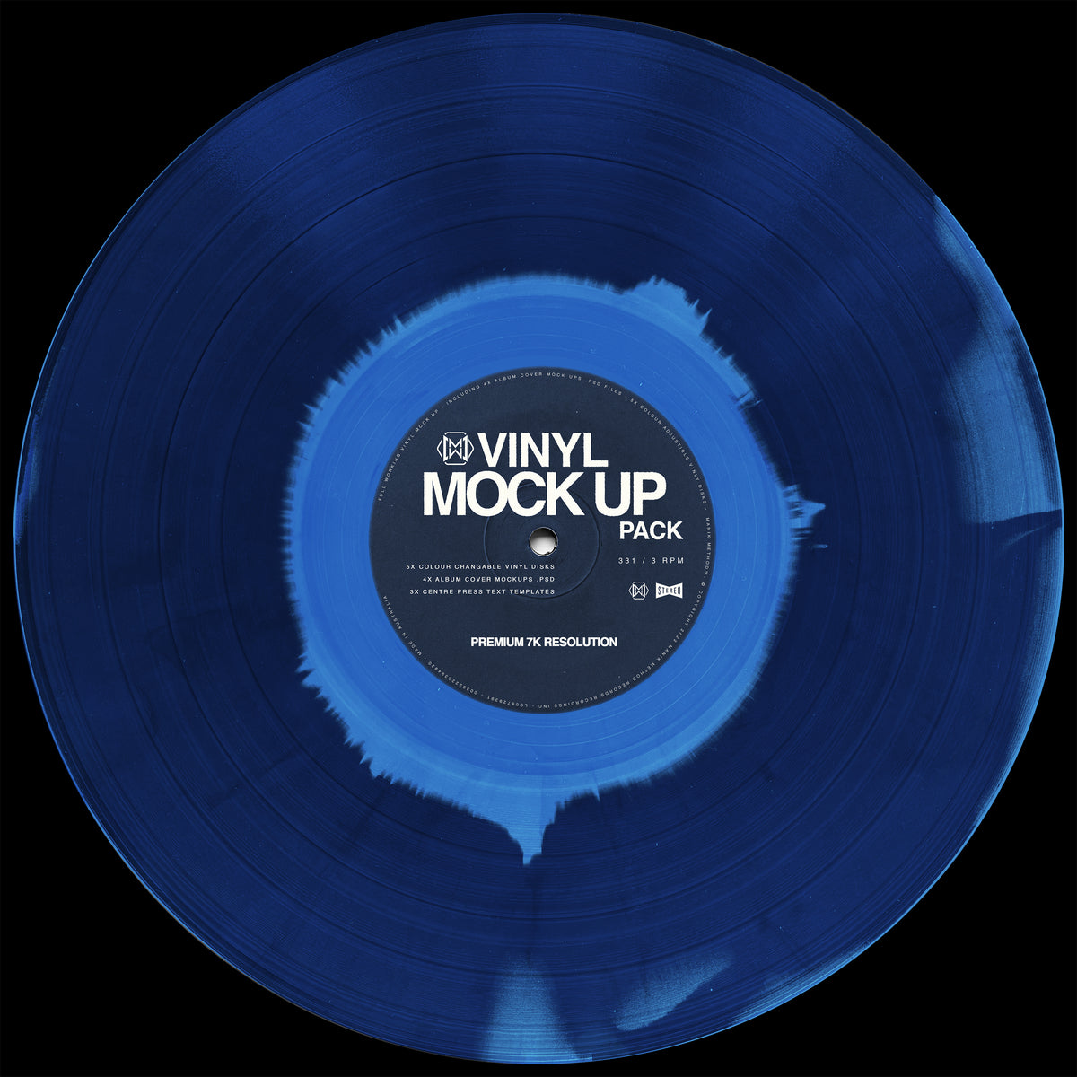 Vinyl Mock up Pack – MANIK METHOD™